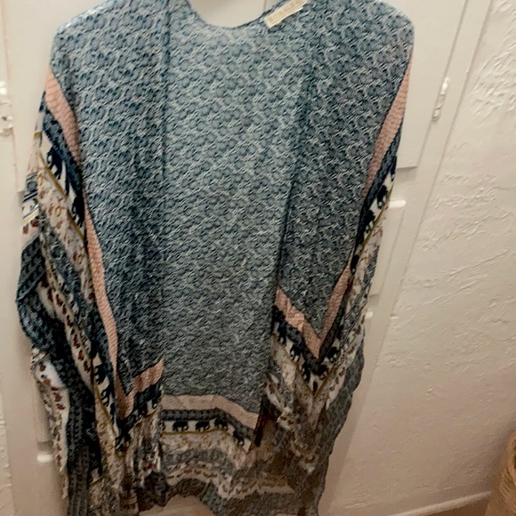 Shiraleah | Tops | Boho Y2k Top Open In Front Perfect For Beach Pool ...